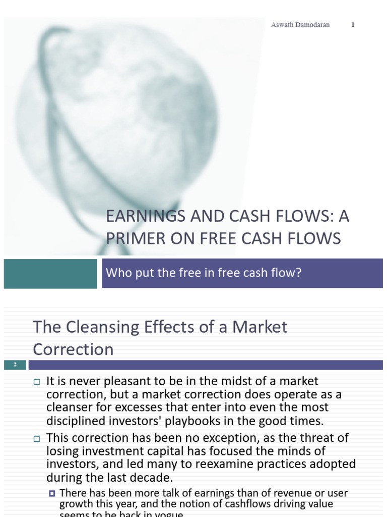 Damodaran Free Cash Flow | PDF | Free Cash Flow | Valuation (Finance)