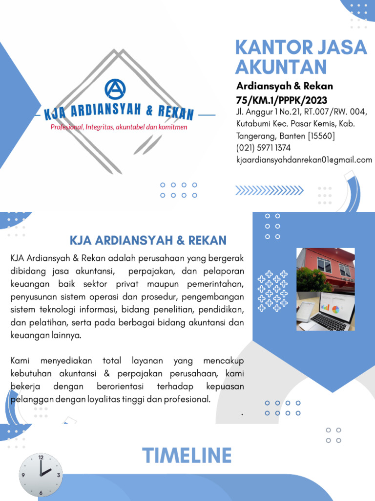 Company Profile KJA Ardiansyah Dan Rekan | PDF