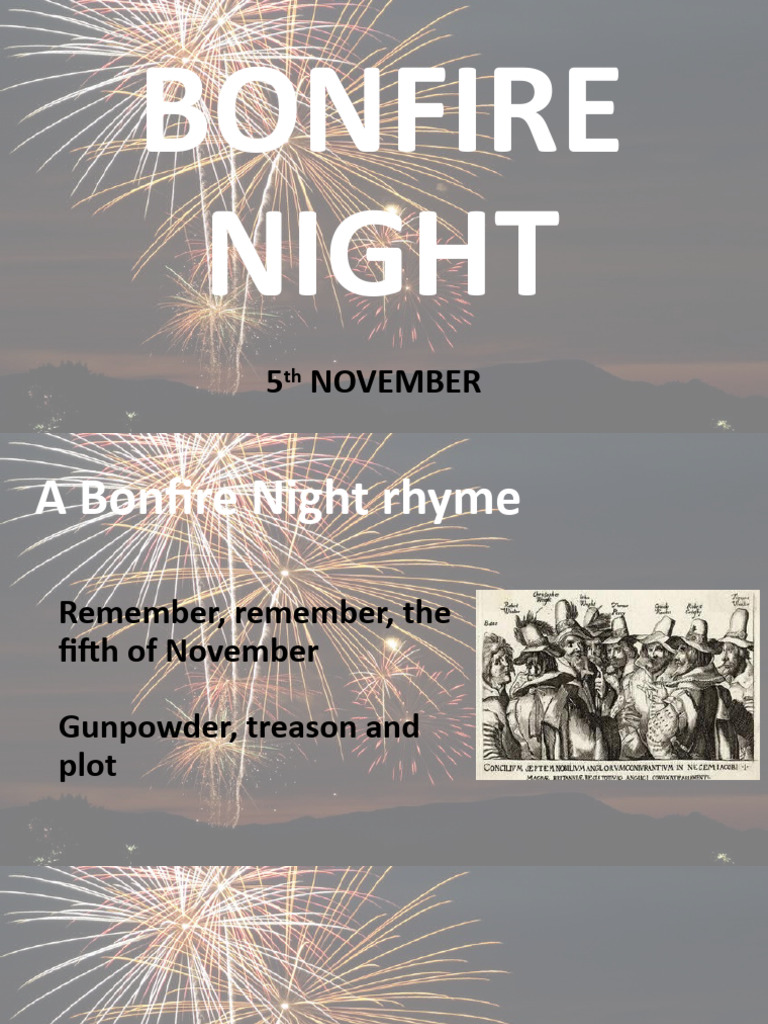 Bonfire Night: History and Traditions | PDF