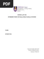 Sources of Law in Mauritius | PDF | Precedent | Constitution