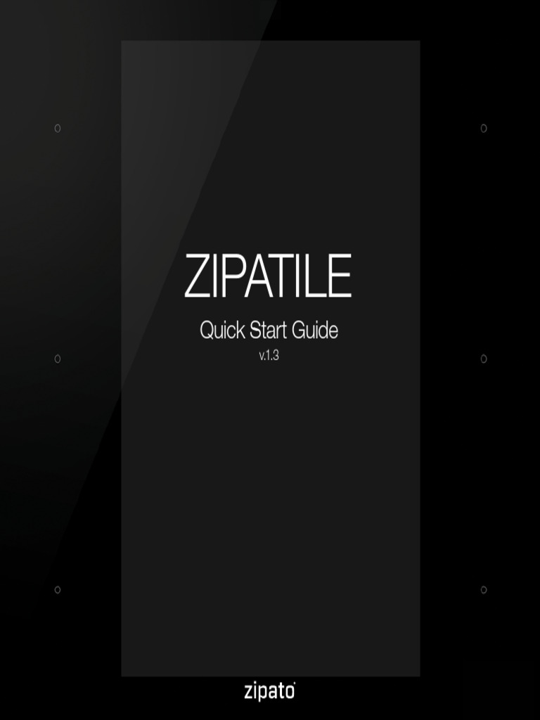 Zipatile Manual | PDF | Wi Fi | Radio