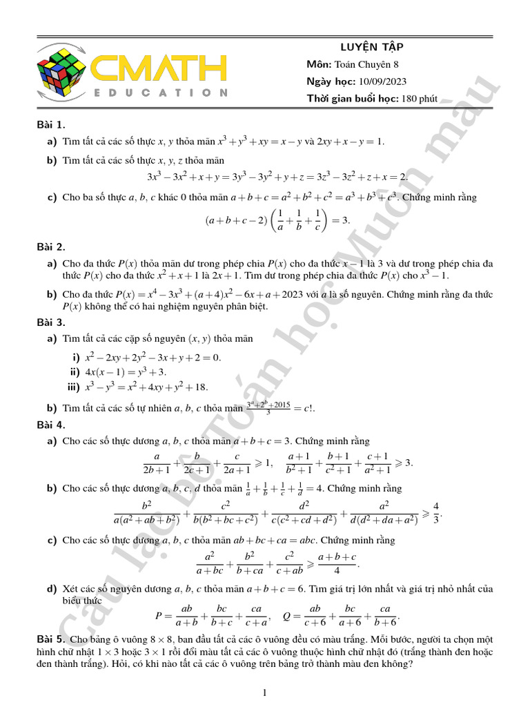 BTVN 8c0a 10 09 2023 | PDF