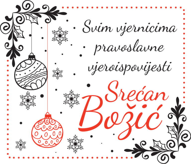 Srecan Bozic Prva Velika | PDF
