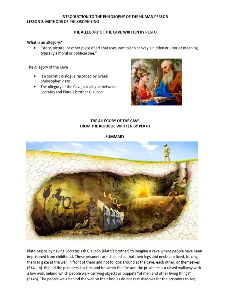 Understanding Plato's Allegory of the Cave | PDF | Philosophy