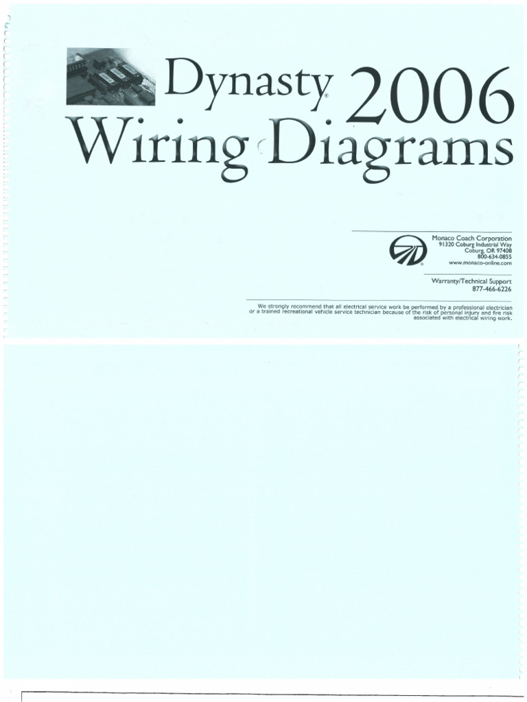 2006 Dynasty Wiring Diagrams | PDF