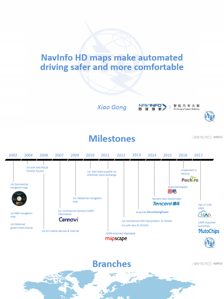 Navinfo HD Maps | PDF | Lane | Road
