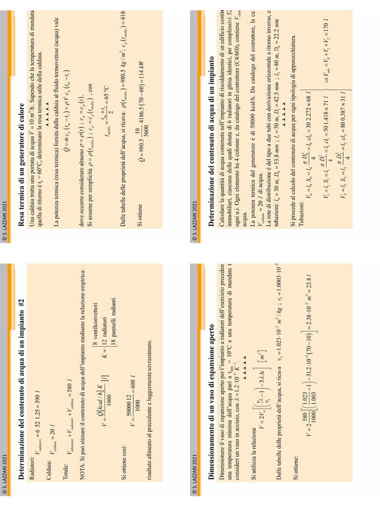 9 Capitolo - 09 Esercizi | PDF