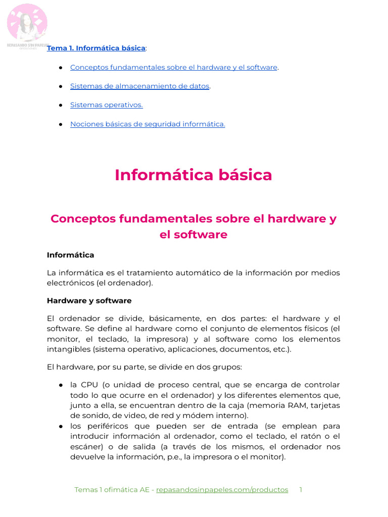 Tema 1 Bloque 6 AE de Repasando Sin Papeles - YouTube | PDF | Spamming | Virus de computadora