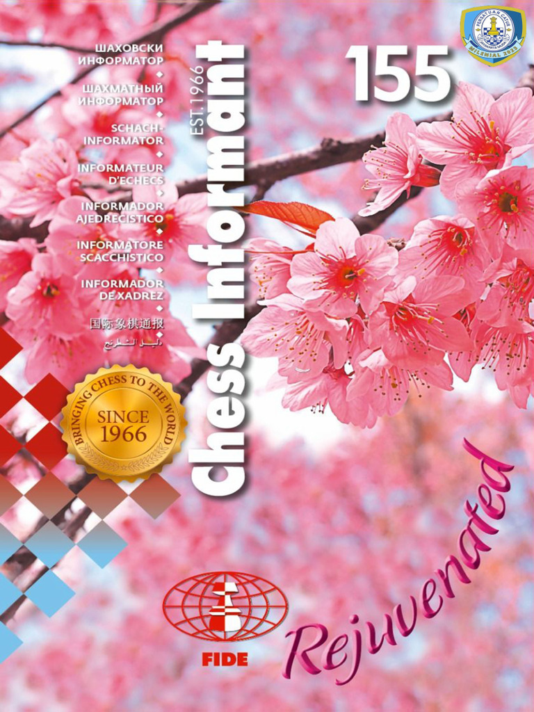Chess Informant 155 Art Paper Kusus | PDF