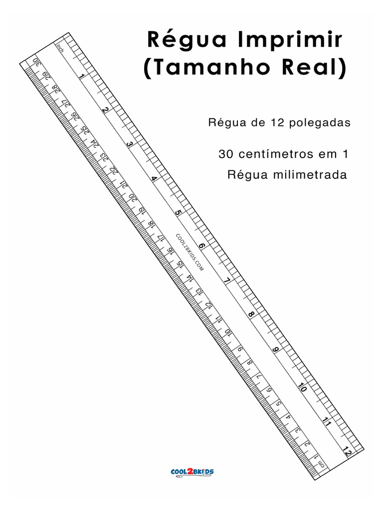 Reguas Para Imprimir Pdf