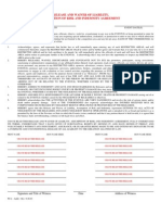 Alcohol Waiver | PDF | Legal Liability | Indemnity