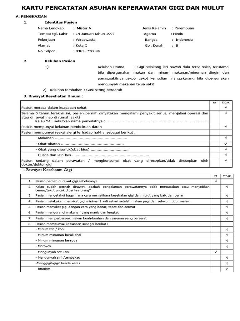 Kartu Pencatatan | PDF