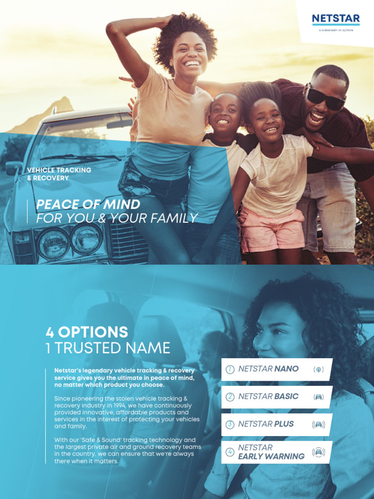 Netstar Vehicle Tracking Options | PDF | Radio | Vehicles
