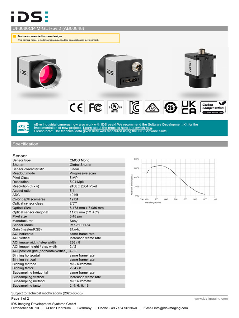 UI 3080CP M GL - Rev - 2 | PDF | Pixel | Computing