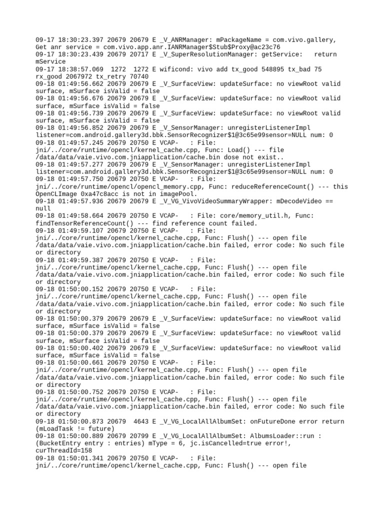 Log Pdf Java Programming Language Android Operating System 