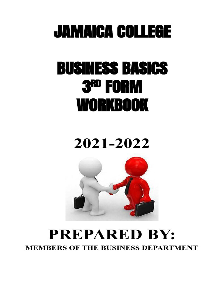 Business Basics Information Book 2021-2022 | Download Free PDF | Debits ...