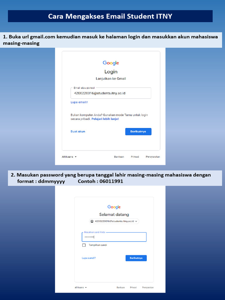Cara Akses Email Dan Elinas Pdf