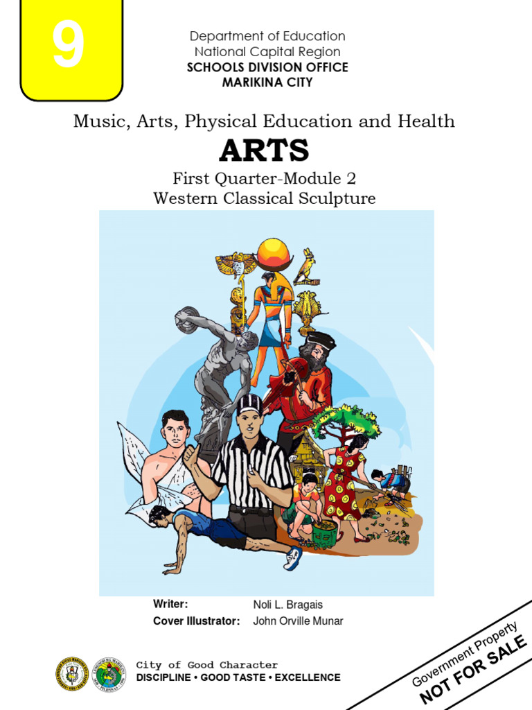 Arts Grade 9 Qrt1 Module2 | PDF | Sculpture | Statue