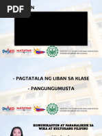 FIL11 - SIM - MELC 9 - Paggamit NG Cohesive Device Sa Gamit NG Wika Sa Lipunan | PDF
