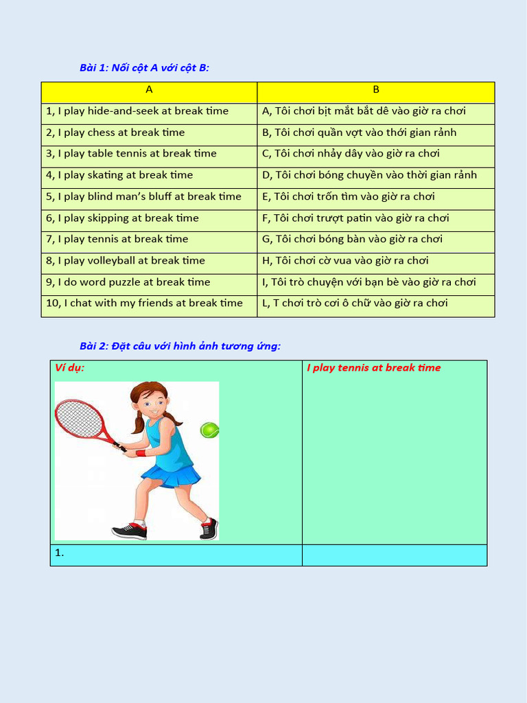 Break Time | PDF