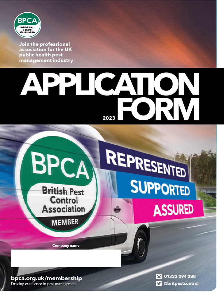BPCA Application Form 2023 | PDF | Professional Liability Insurance ...