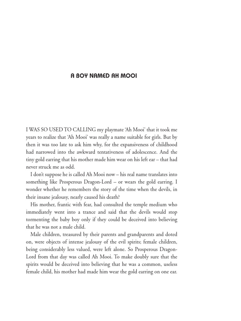 Ah Khoon | PDF | Mystery, Thriller & Crime Fiction | Poetry