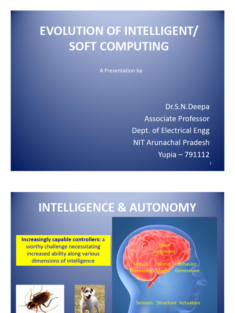 Soft Computing | PDF | Machine Learning | Fuzzy Logic