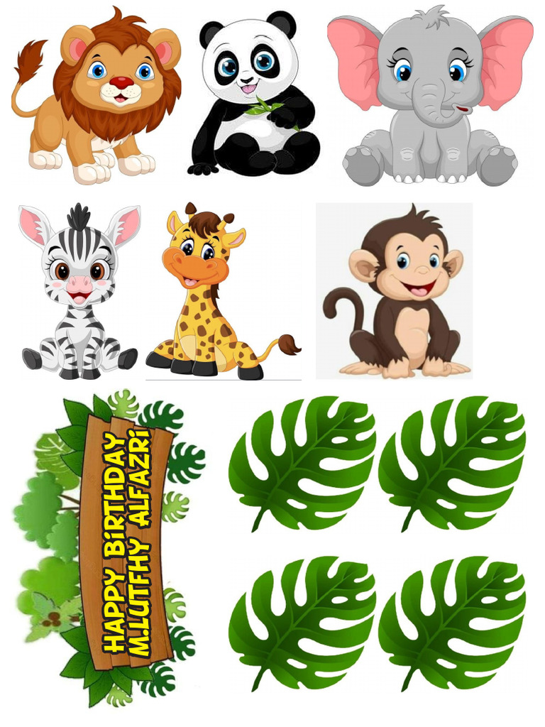 Topper Kebun Binatang Zoo Safari | PDF