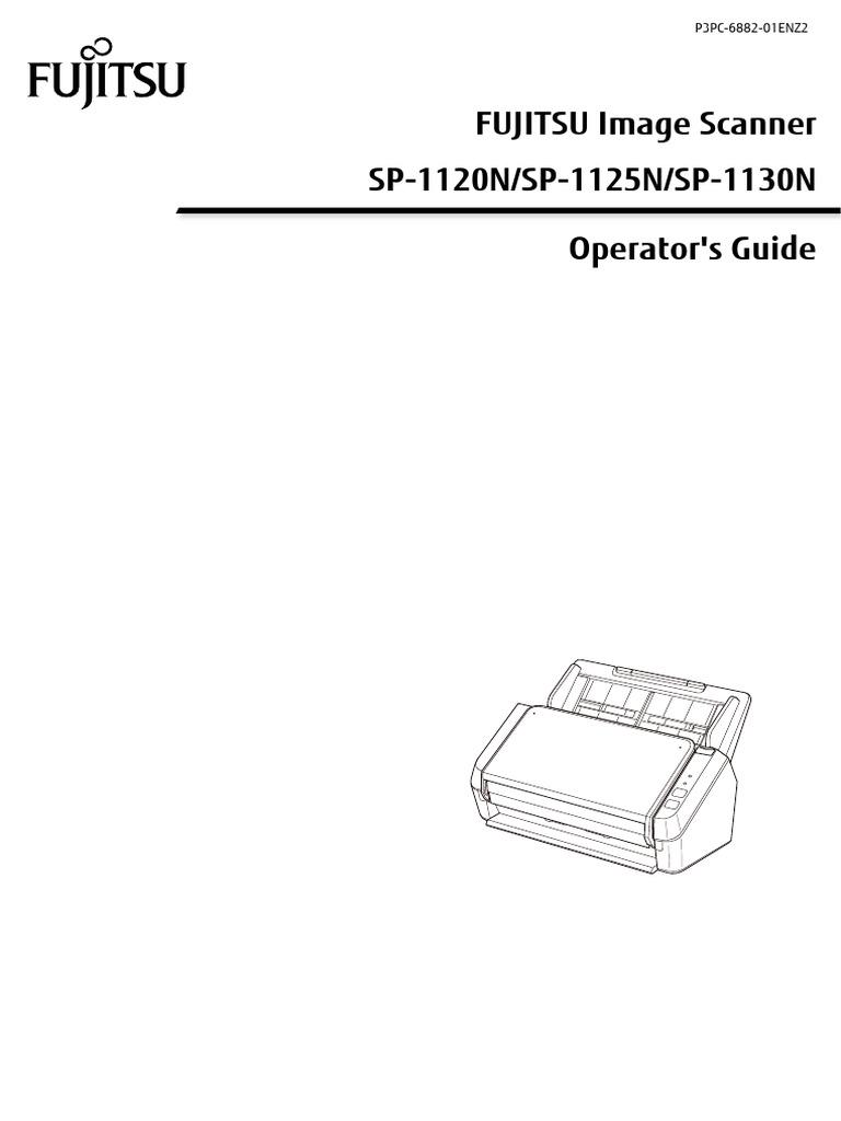 SP-1120N SP-1130N Operator's Guide | PDF | Image Scanner | Microsoft Windows