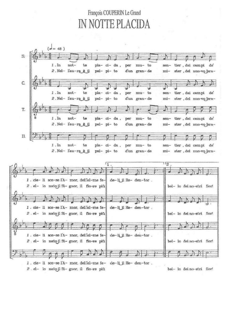 In Notte Placida | PDF