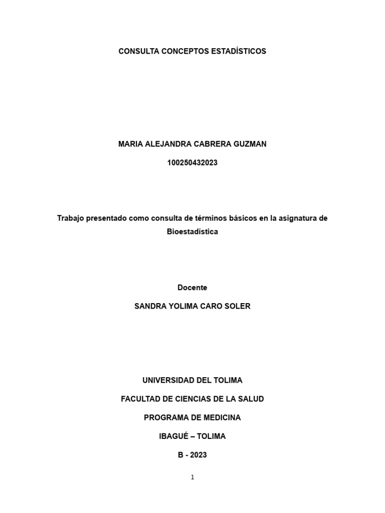 Consulta Maria Alejandra Cabrera G | PDF | Histograma | Muestreo ...