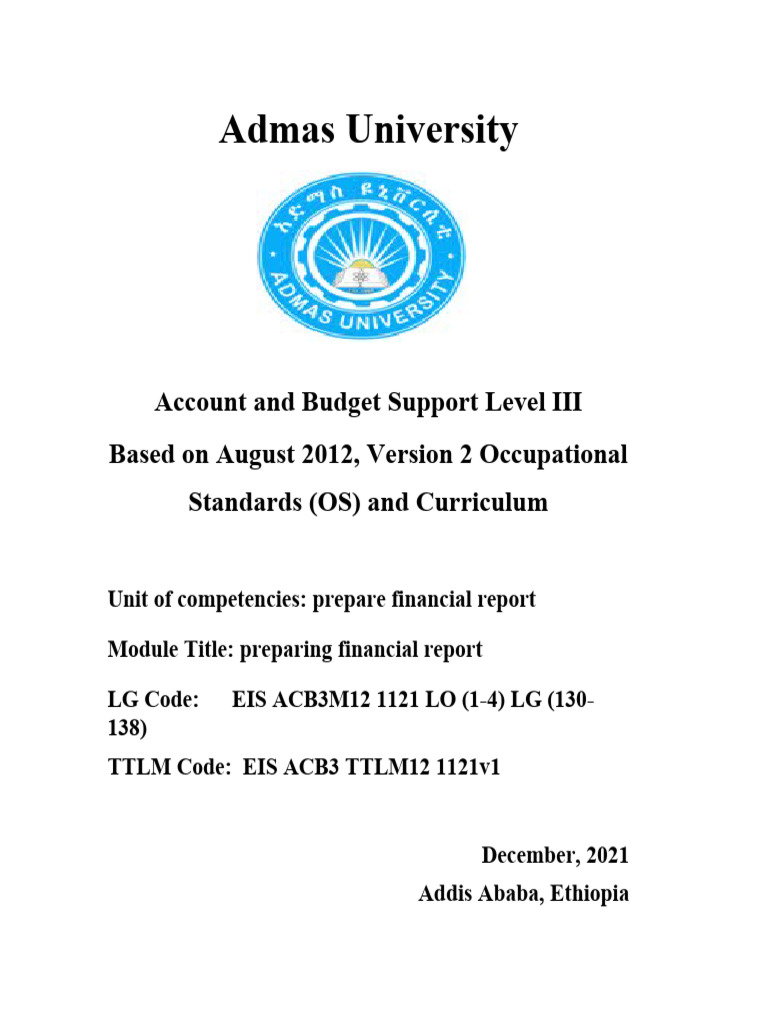 Preparing Financial Report | PDF | Depreciation | Corporations