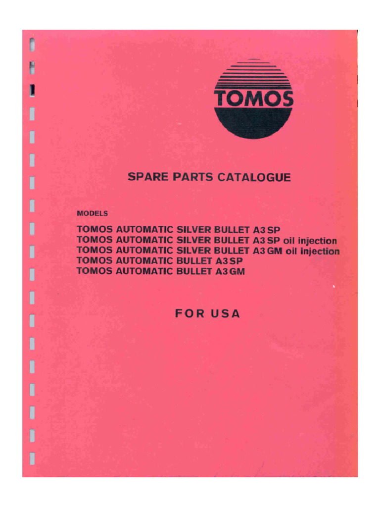 Tomos A3 Spare Parts | PDF