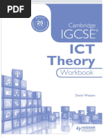 Cambridge IGCSE 0417 Information and Communication Technology Syllabus ...
