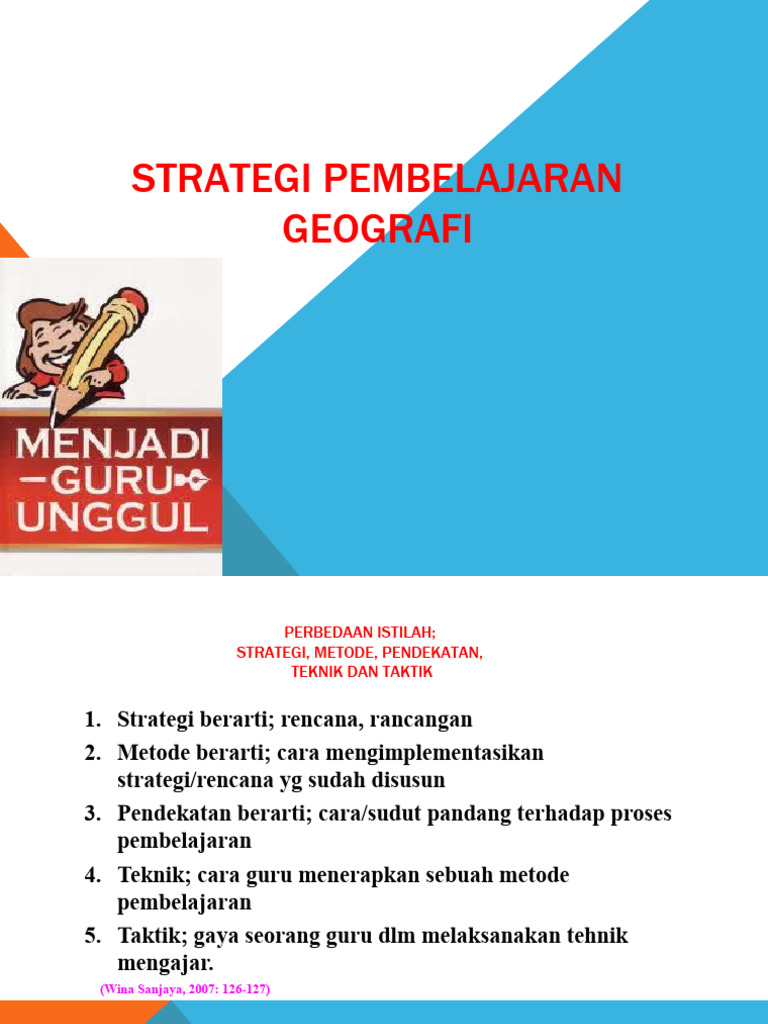 Strategi Pembelajaran | PDF