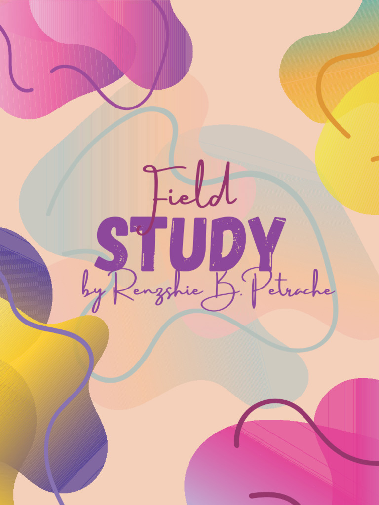 Field Study | PDF | Learning | Teachers Field Study | PDF | Learning | Teachers