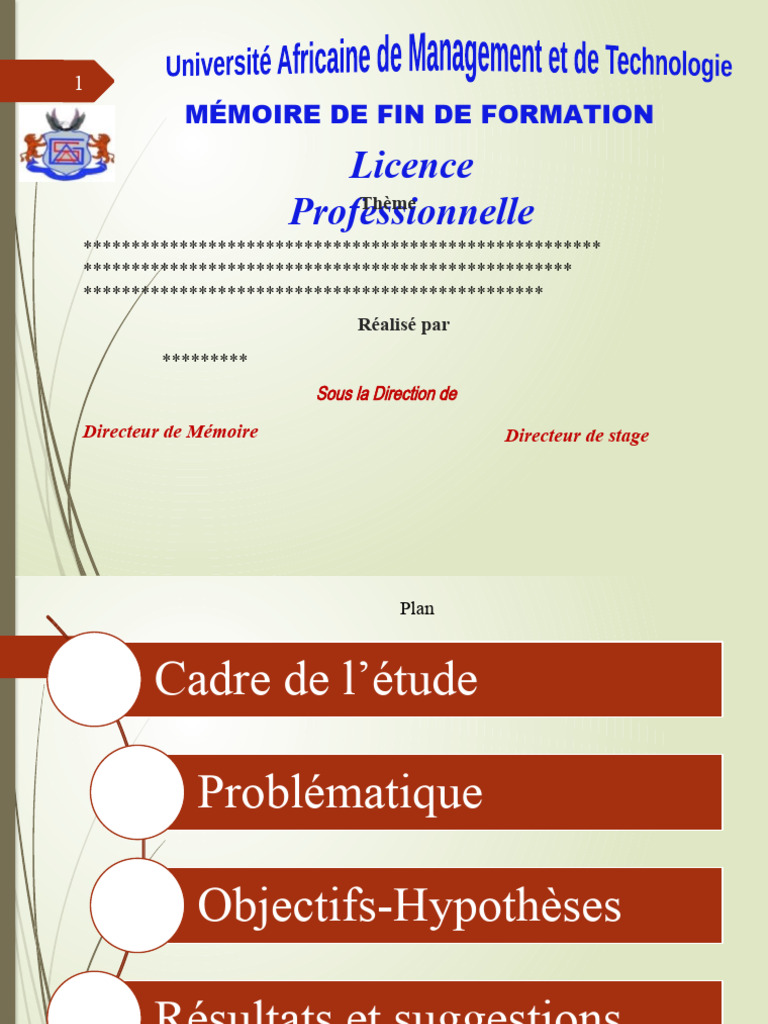 Speech Memoire POWERPOINT Universel 2022 - 3 | PDF