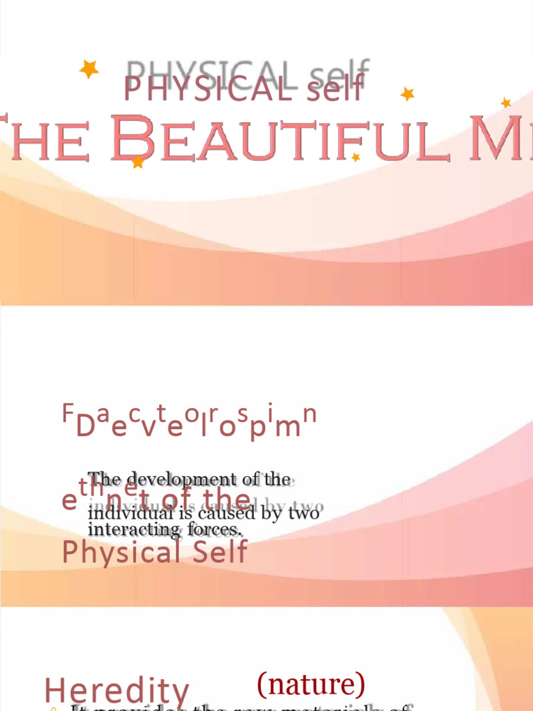 Module 3 Physical Self The Beautiful Me | PDF | Heredity | Sex