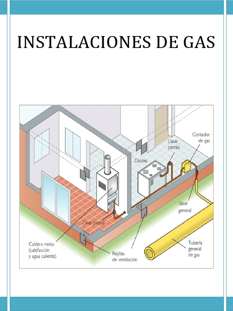 Instalación y Regulación de Gas Natural | PDF | Calor | Celsius