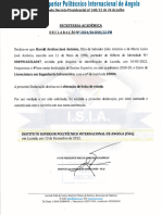 Alvará de Comercial - Angola | PDF
