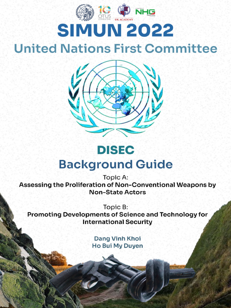 MUN Guide: DISEC Security Topics | PDF | Weapons Of Mass Destruction ...