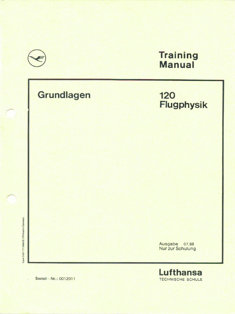 Physics of Flight | PDF