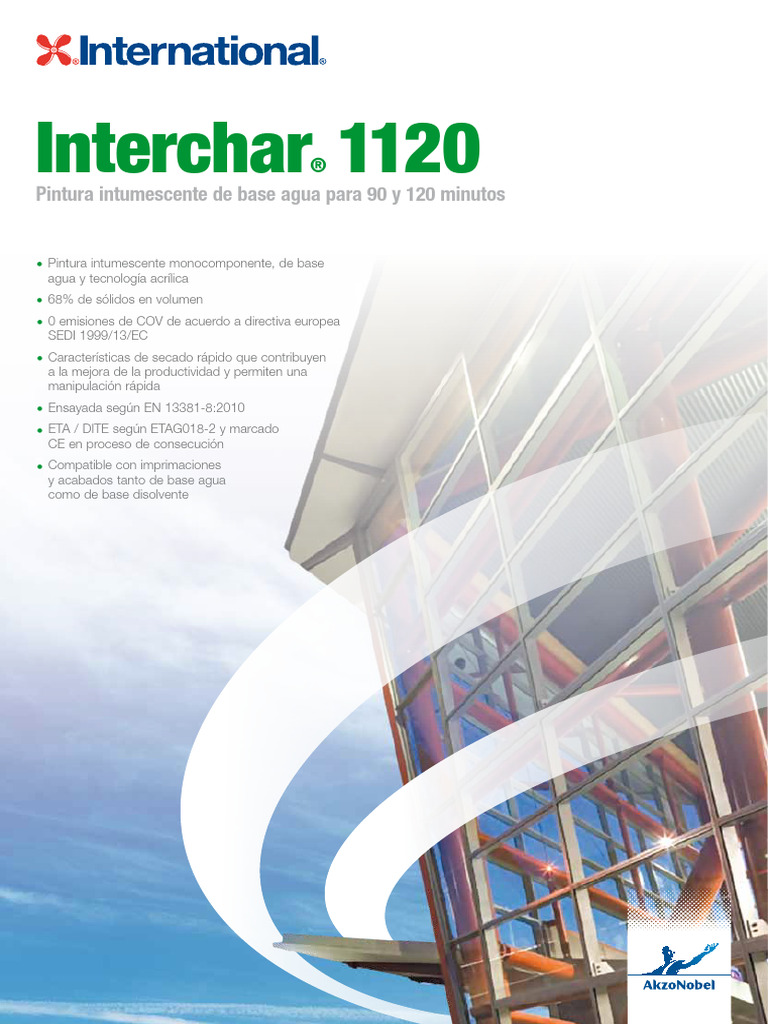 Fichas Pintura Interchar 1120 | PDF