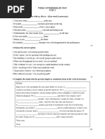 Pre-test Answer Keys | PDF