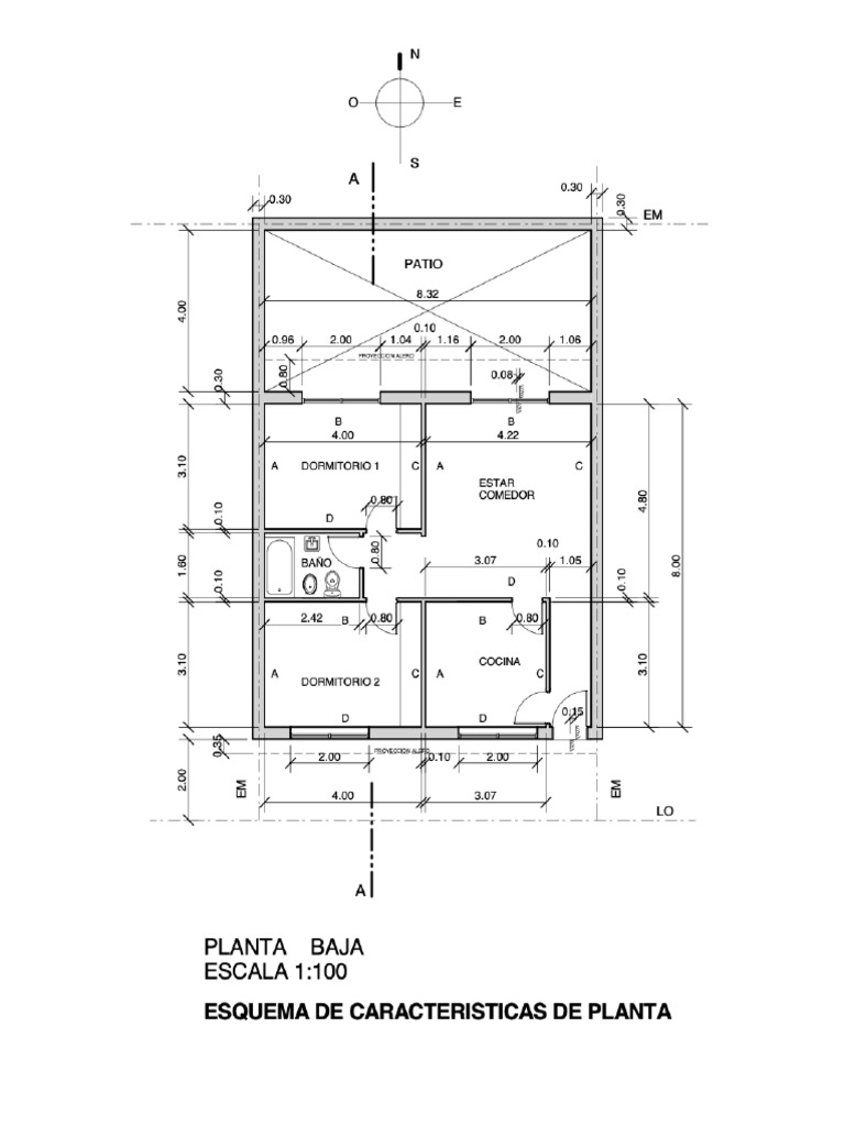 Esquema de Replanteo | PDF