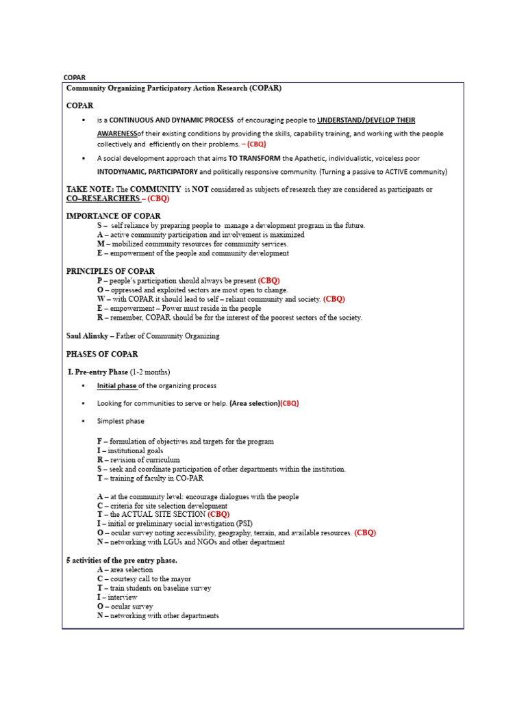 Copar (Nursing) | PDF | Demography | Family