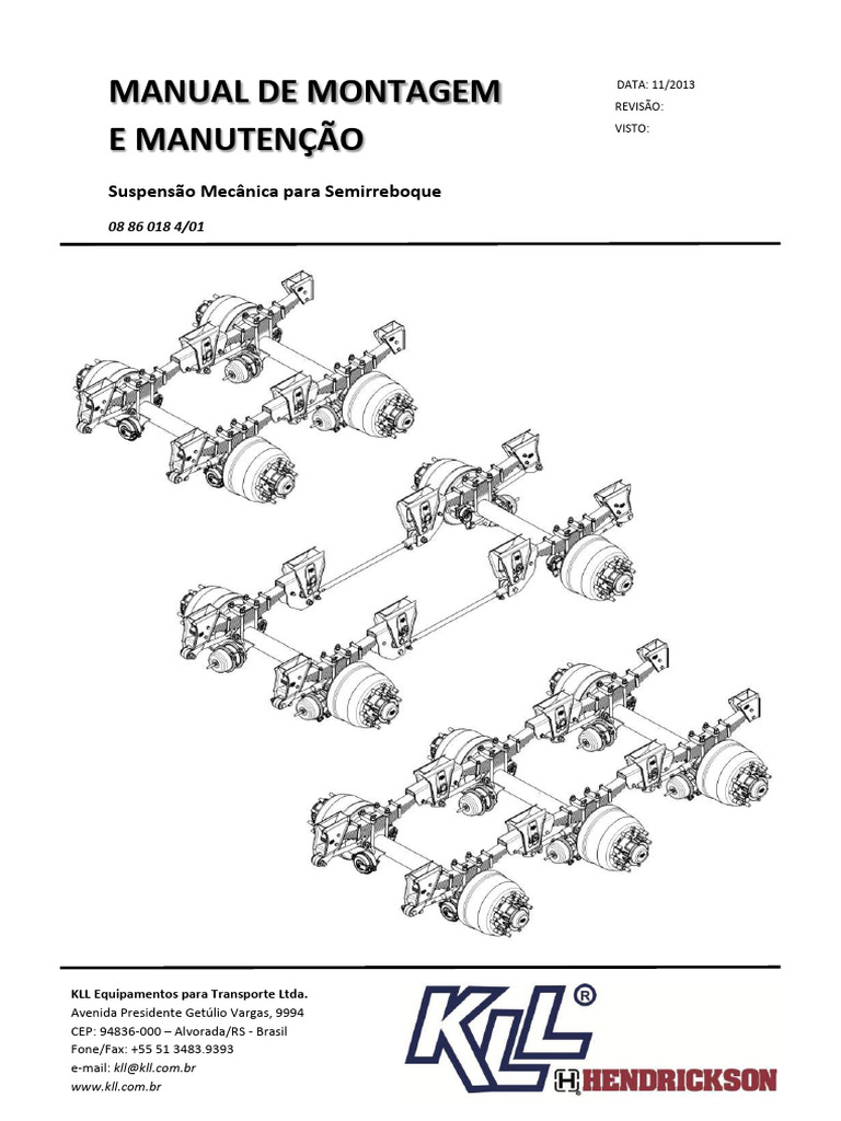 ANEXO 1 Manual SR 3 EIXOS | PDF | Eixo | Pneu