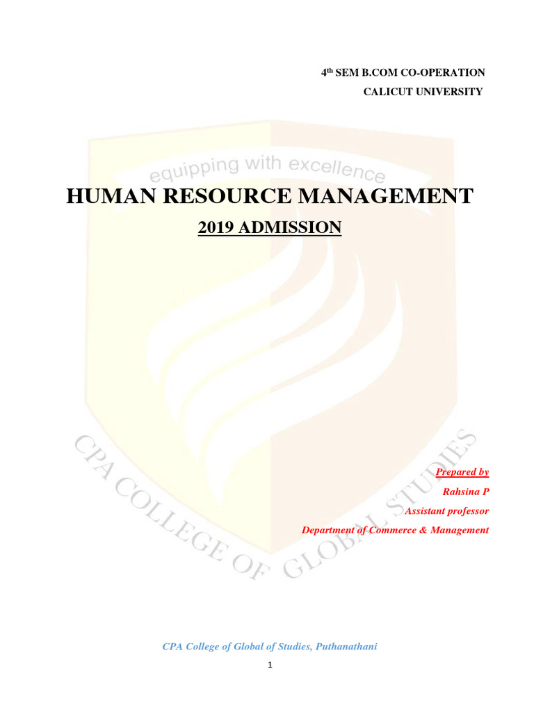 1645089555human Resource Management PDF | PDF | Human Resource Management | Human Resources