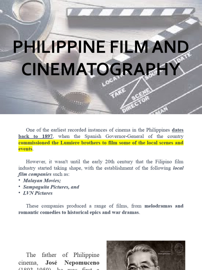 Contemporary Philippine Film and Cinematography | PDF | Philippines