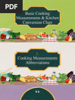 Cooking Measurement Abbreviations | PDF | Cooking, Food & Wine | Wellness